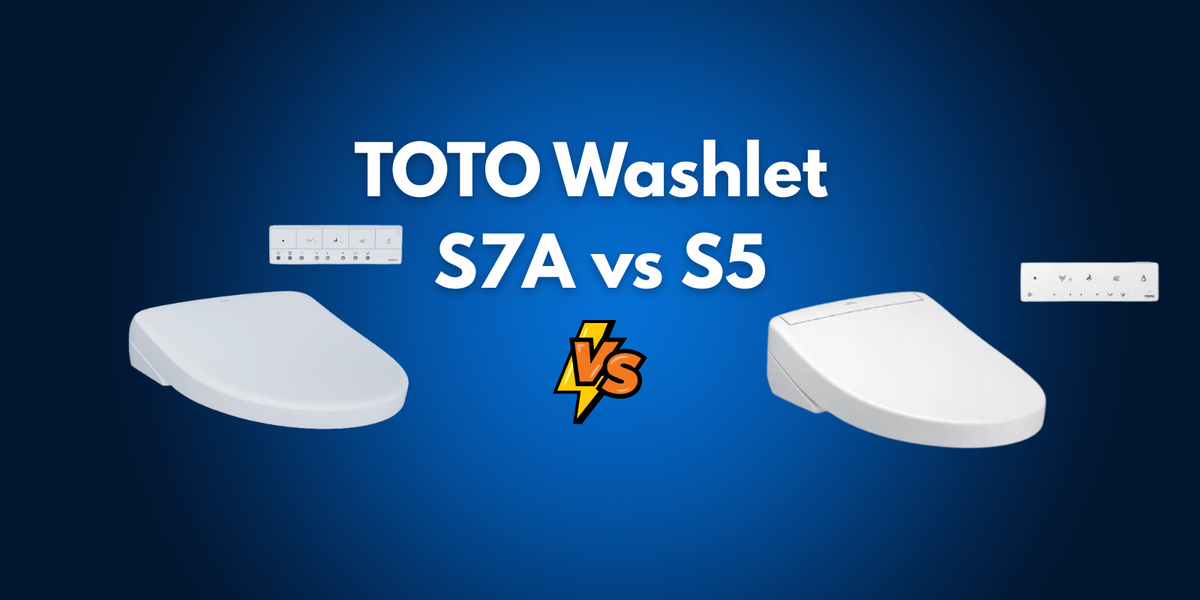 TOTO S7A vs S5 – Which TOTO Washlet Is Right for You? — Premier Bidets