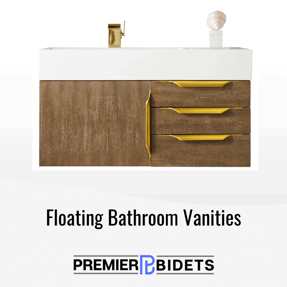 Floating Bathroom Vanities | Suspended Elegance — Premier Bidets
