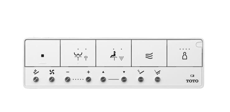 TOTO Washlet S7 - Remote Control Replacement THU6568 — Premier Bidets